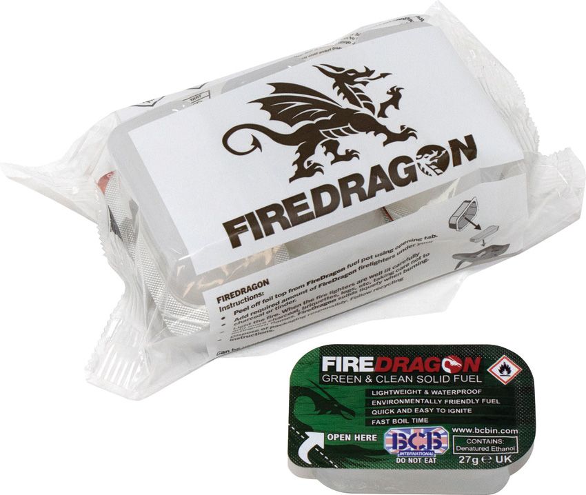 BCB Bushcraft FireDragon Solid Fuel cubes - 6 Pack. – Get Real Survival
